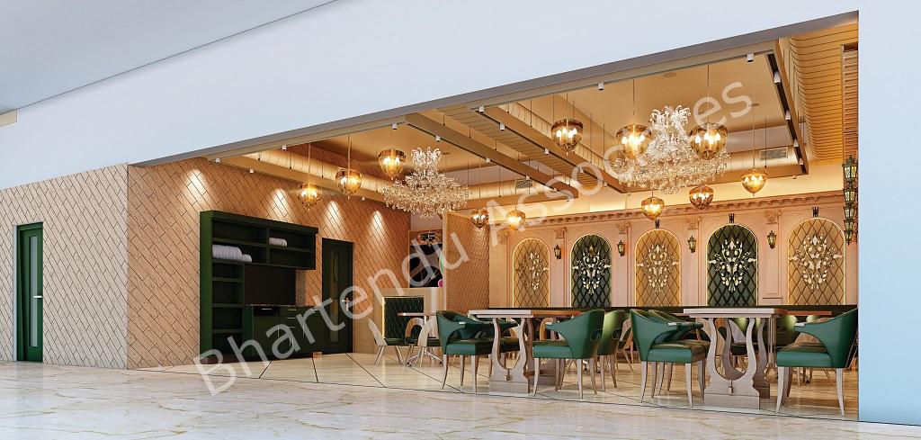 Fine Dining Restaurant Interior - Bhartendu Associates