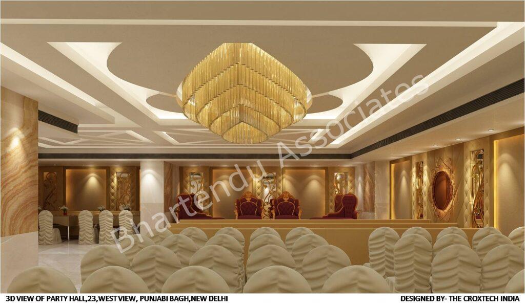 Banquet Hall Interior Design - Interior Designing for Banquet Hall in ...