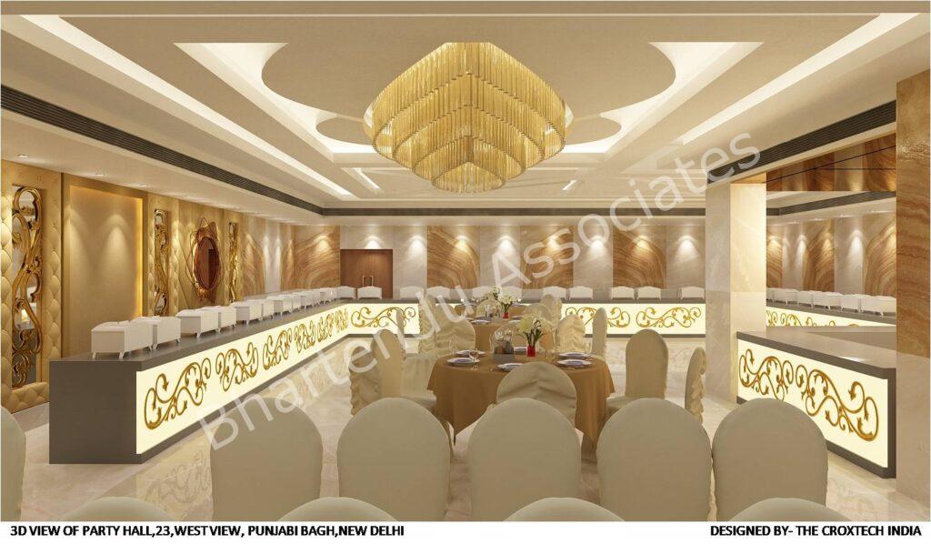 Banquet Hall Interior Design - Interior Designing for Banquet Hall in ...