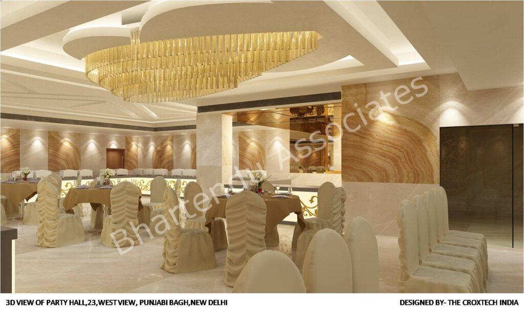 Banquet Hall Interior Design - Interior Designing for Banquet Hall in ...