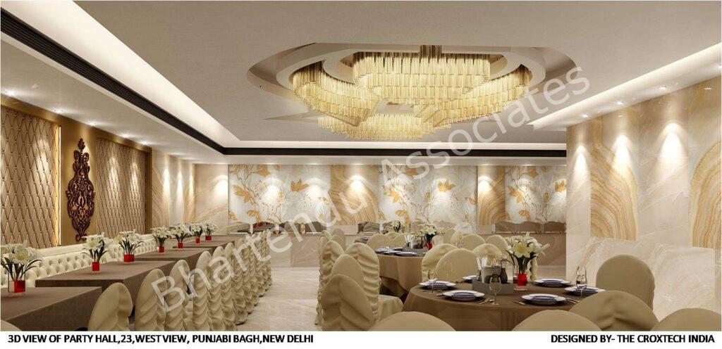 Banquet Hall Interior Design - Interior Designing for Banquet Hall in ...