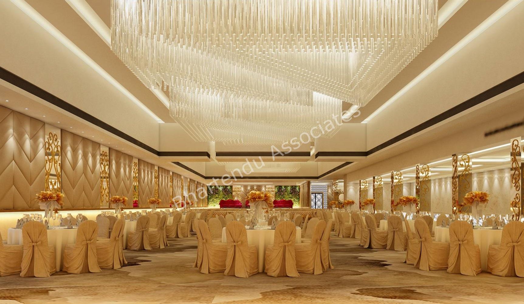 Banquet Hall Interior Design - Interior Designing for Banquet Hall in ...