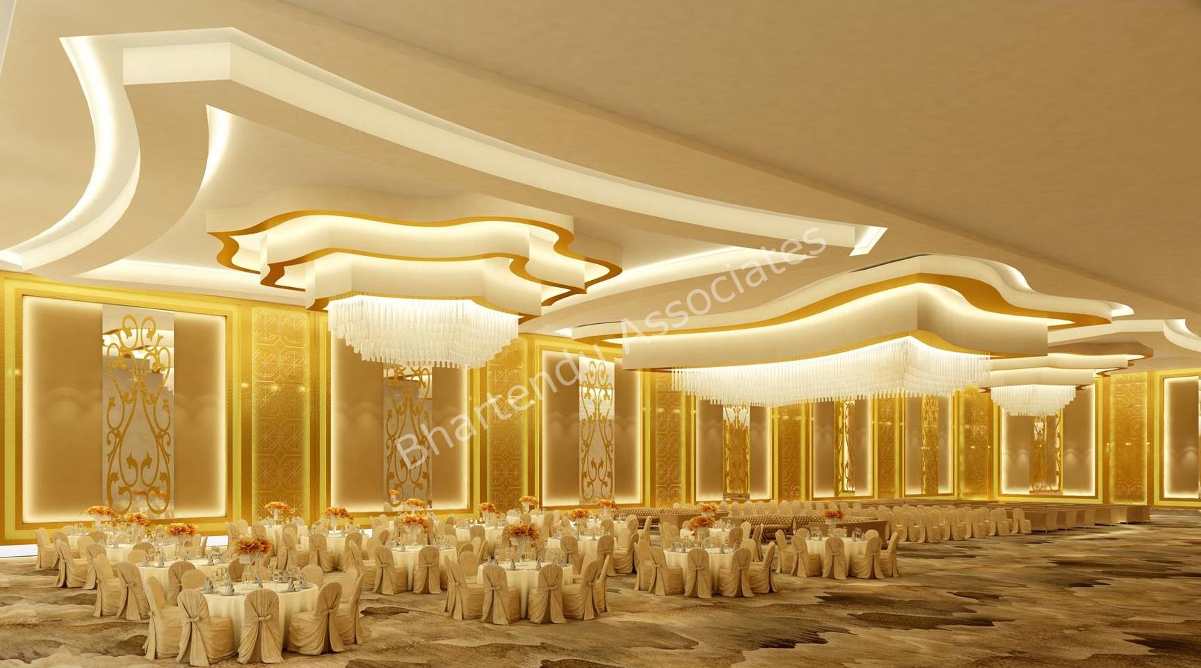 Banquet Hall Interior Design - Interior Designing for Banquet Hall in ...